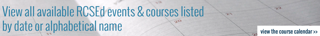 Events & Courses Search Results | RCSEd